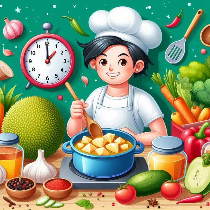 How Long to Cook Raw Jackfruit: Cooking Time Guide 2024