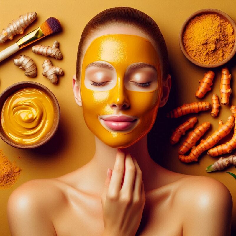 Brighten and Tighten: Fresh Turmeric Mask Tutorial